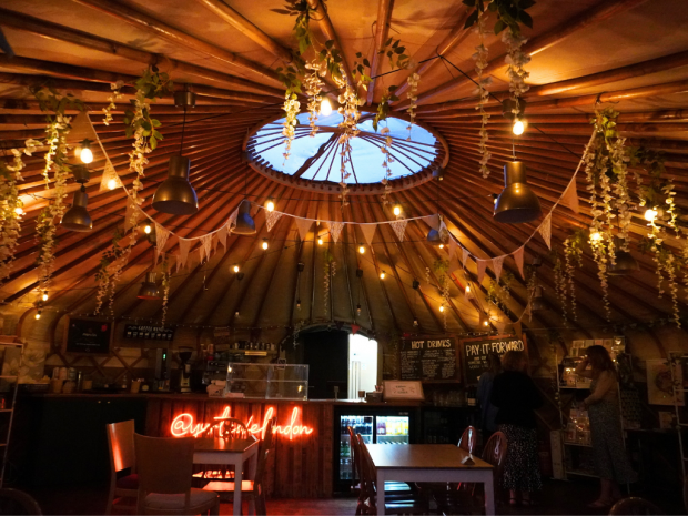 Yurt Cafe: Cosy Themed Cafe Limehouse | DesignMyNight