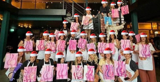 CHRISTMAS SIP AND PAINT @ CHURCH - TEMPLE OF FUN | Neepsend, Sheffield Something A Little ...