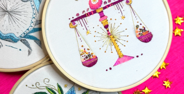 Zodiac Embroidery Workshop at The Banker, EC4 | City of London, London Activity Reviews ...