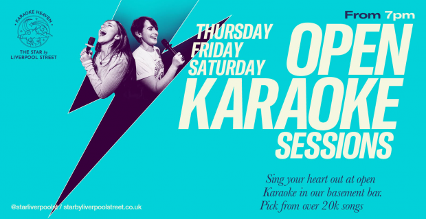 Open Karaoke @ The Star by Liverpool Street | Liverpool Street, London ...