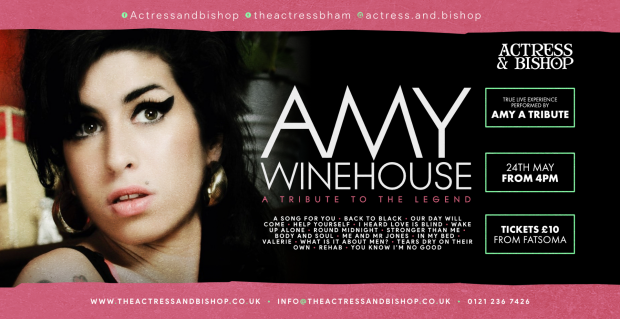 Amy A tribute | Jewellery Quarter, Birmingham Themed Nights Reviews ...