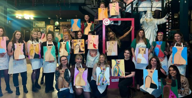 THIRSTY WORK SIP AND PAINT @ CHURCH - TEMPLE OF FUN | Neepsend, Sheffield Something A Little ...