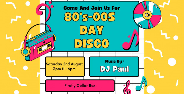 80s - 00s Day Disco in the Firefly Cellar Bar | City Centre, Reading ...