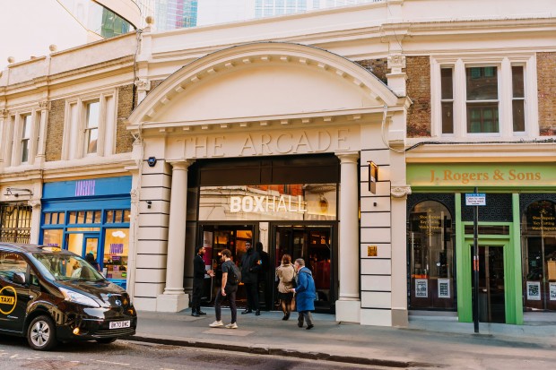 Boxhall City: Food Hall On Liverpool Street | DesignMyNight