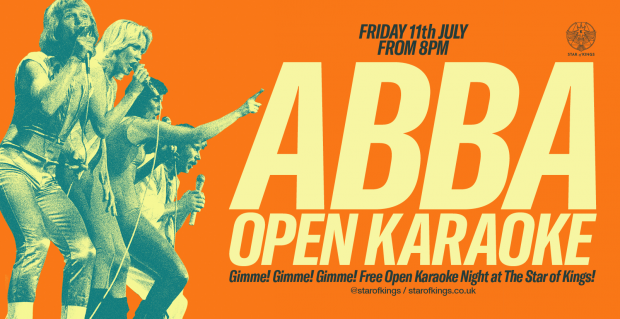 ABBA Open Karaoke @ The Star Of Kings | Kings Cross, London Karaoke ...