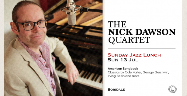 Sunday Jazz Lunch | The American Songbook with The Nick Dawson Quartet | Canary Wharf, London ...