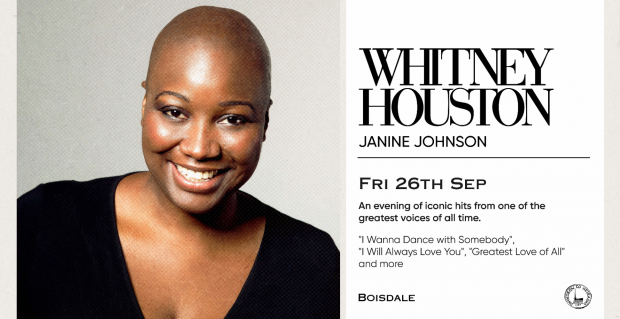 Whitney Houston | Janine Johnson | Canary Wharf, London Live Music ...