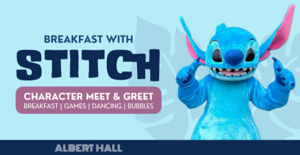 Breakfast with Stitch at Albert Hall | Cardiff Fun Time Partying ...