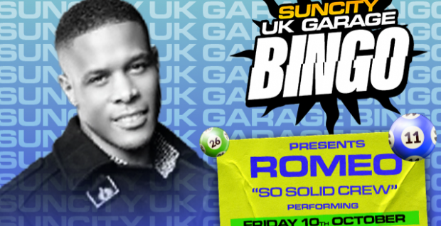 Sun City Bingo UK Garage ft ROMEO @ Mecca Leeds Crossgates 10th October ...