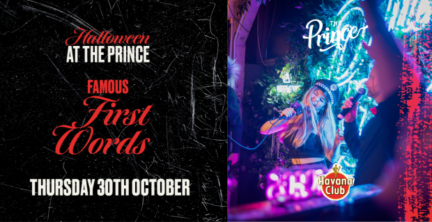 Famous First Words: Halloween Edition | West London, London Halloween ...