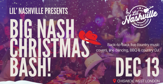 Lil' Nashville: Big Nash Christmas Bash! Live Country Music, Line ...