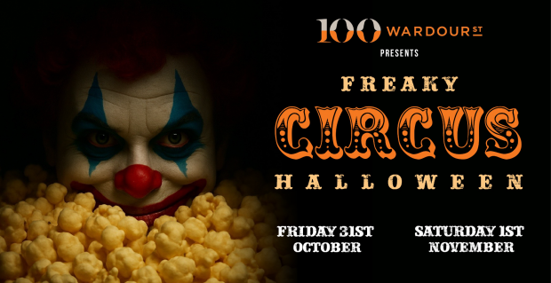 Freaky Circus Halloween Party 2025 Saturday | Soho, London Halloween Reviews | DesignMyNight