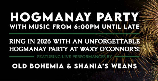 Hogmanay Party 2025! | Merchant City, Glasgow New Years Eve Party ...