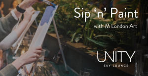 Sip & Paint @ Unity Sky Lounge Black History Month | London Activity Reviews | DesignMyNight