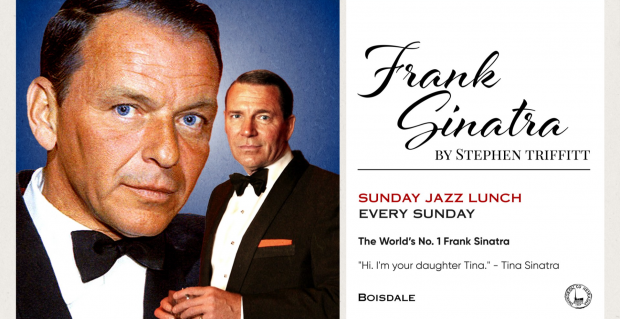 Sunday Jazz Lunch | Frank Sinatra by Stephen Triffitt | Canary Wharf ...