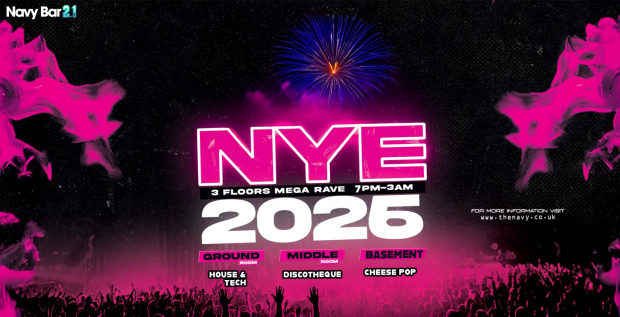 NYE MEGA RAVE | 3 floors of non-stop bangers @ Navy Bar, Liverpool ...