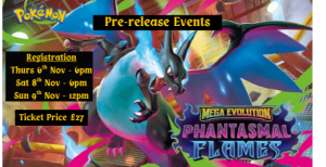 Phantasmal Flames Pre-release | Cambridge Something A Little Different Reviews | DesignMyNight