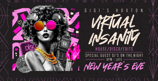 VIRTUAL INSANITY – The DISCO Classics NYE Party! | Shoreditch, London ...