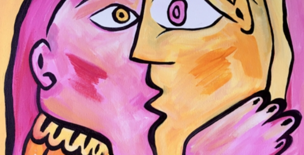 Paint and Sip - Picasso Kiss | Kabin @ Kabannas | Liverpool Activity ...