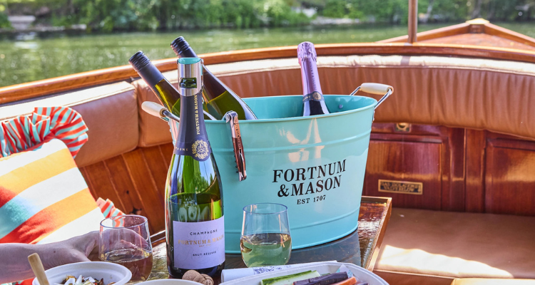Fortnum & Mason Launches Thames Picnic Boats This Summer | DesignMyNight
